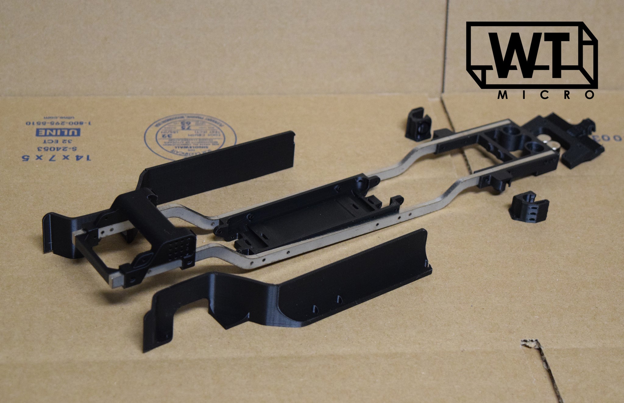 WT Big Chassis- SCX24 (Now with optional Carbon Rails) – WTMicro