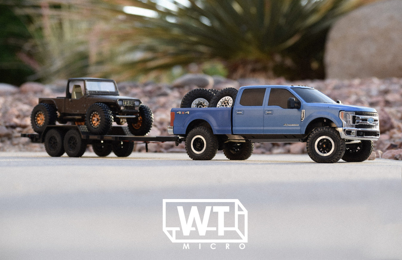 WT Big Chassis- SCX24 (Now with optional Carbon Rails) – WTMicro